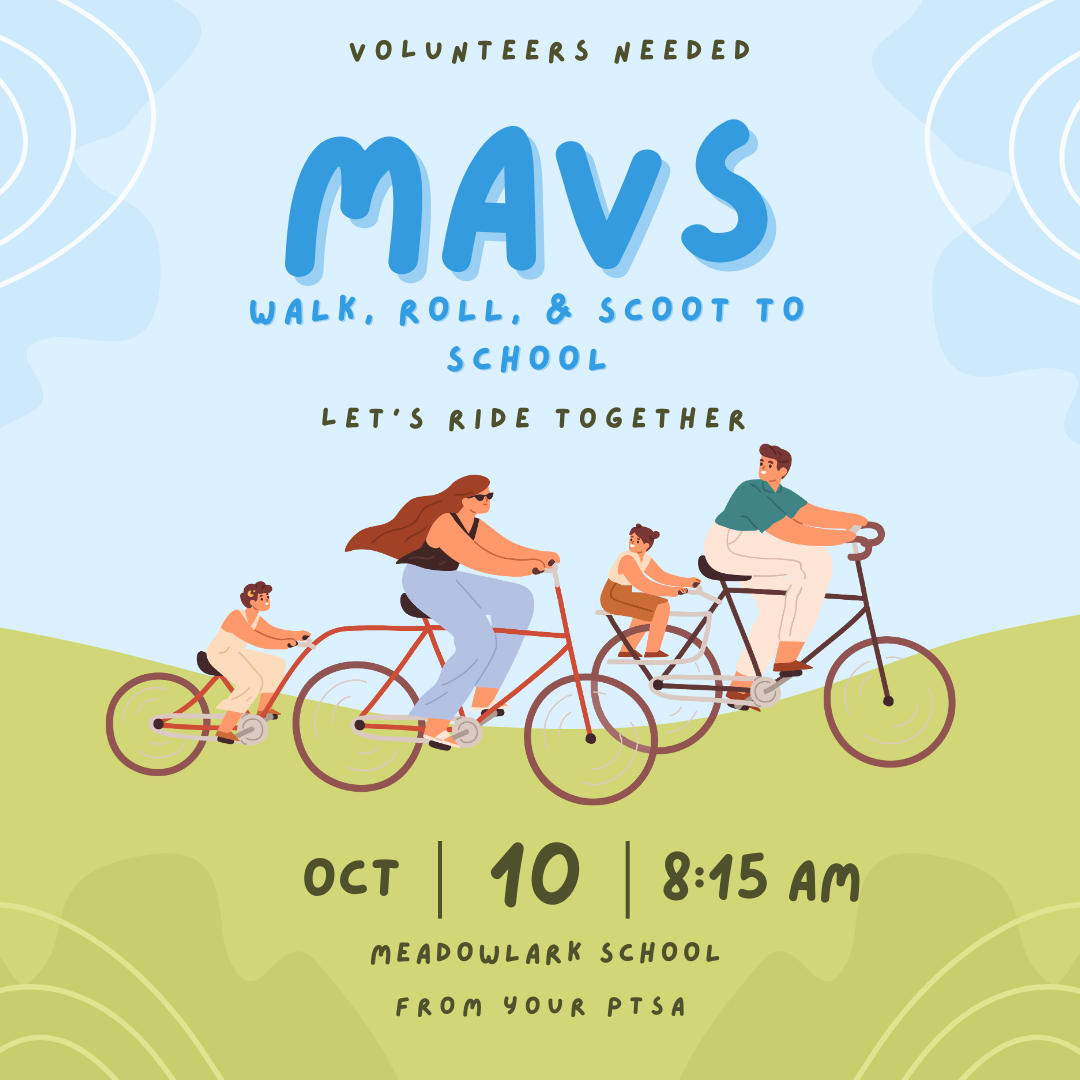 TOMORROW! Volunteers Needed for Walk, Roll, or Scoot to school! 🌞🚶‍♀️🛴 ...