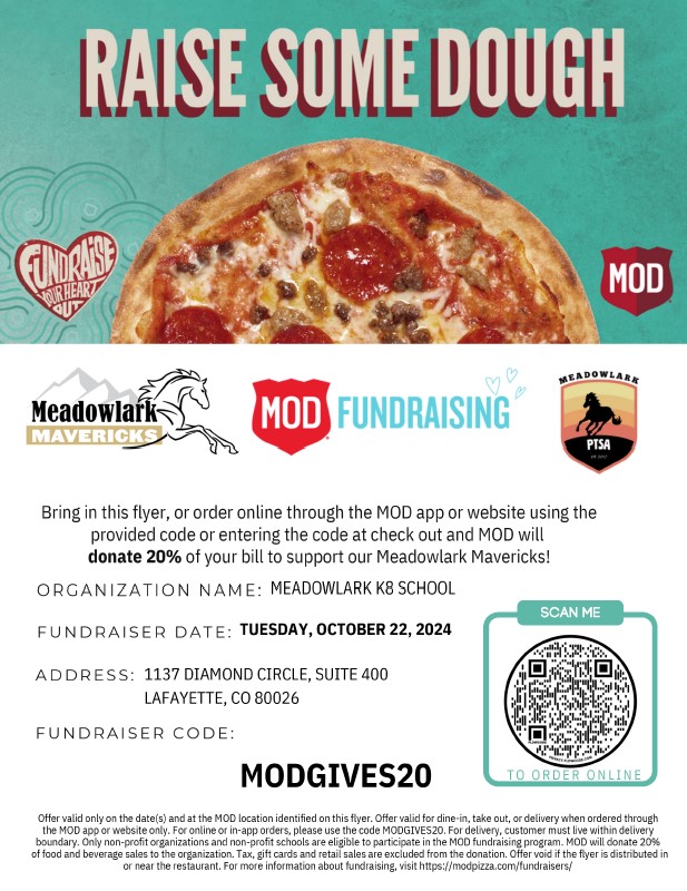 October Dine Out at MOD Pizza (Lafayette) – MeadowlarkPTSA